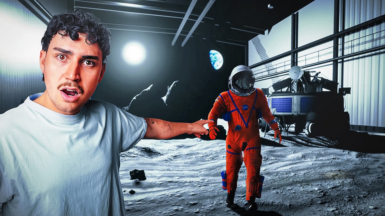 Explore moon training on Earth