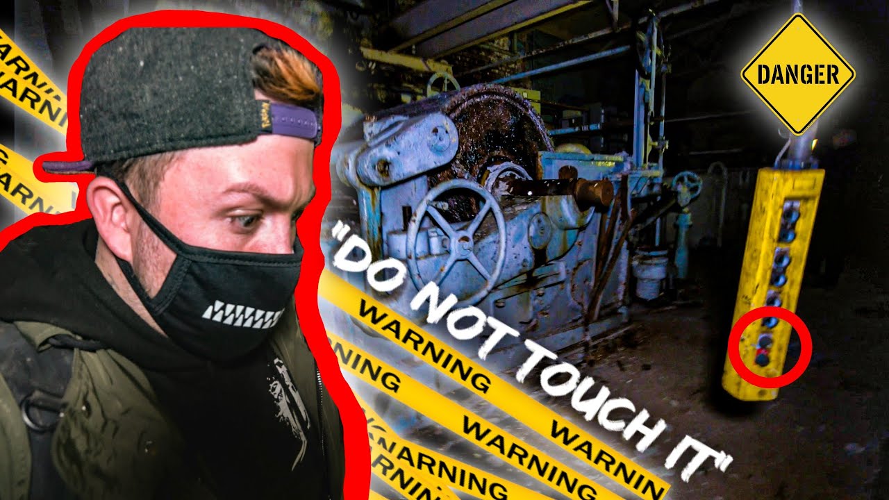 Underground abandoned factory is so dangerous (don't go here)