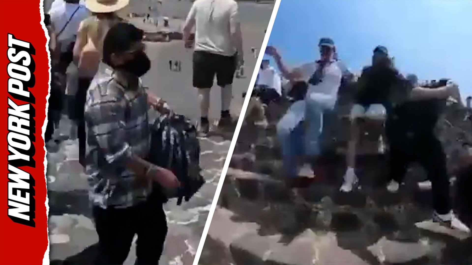 New video shows crazed Mexico pyramid shooter calmly setting up gun ...