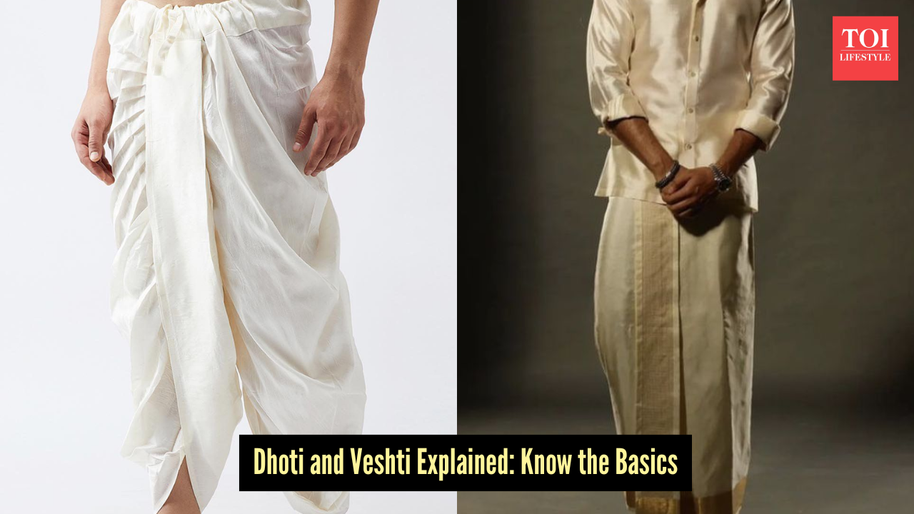 Dhoti vs veshti: What’s the real difference?