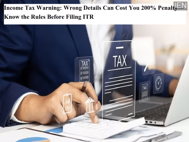 Income tax warning: Wrong details can cost you 200% penalty—know the ...