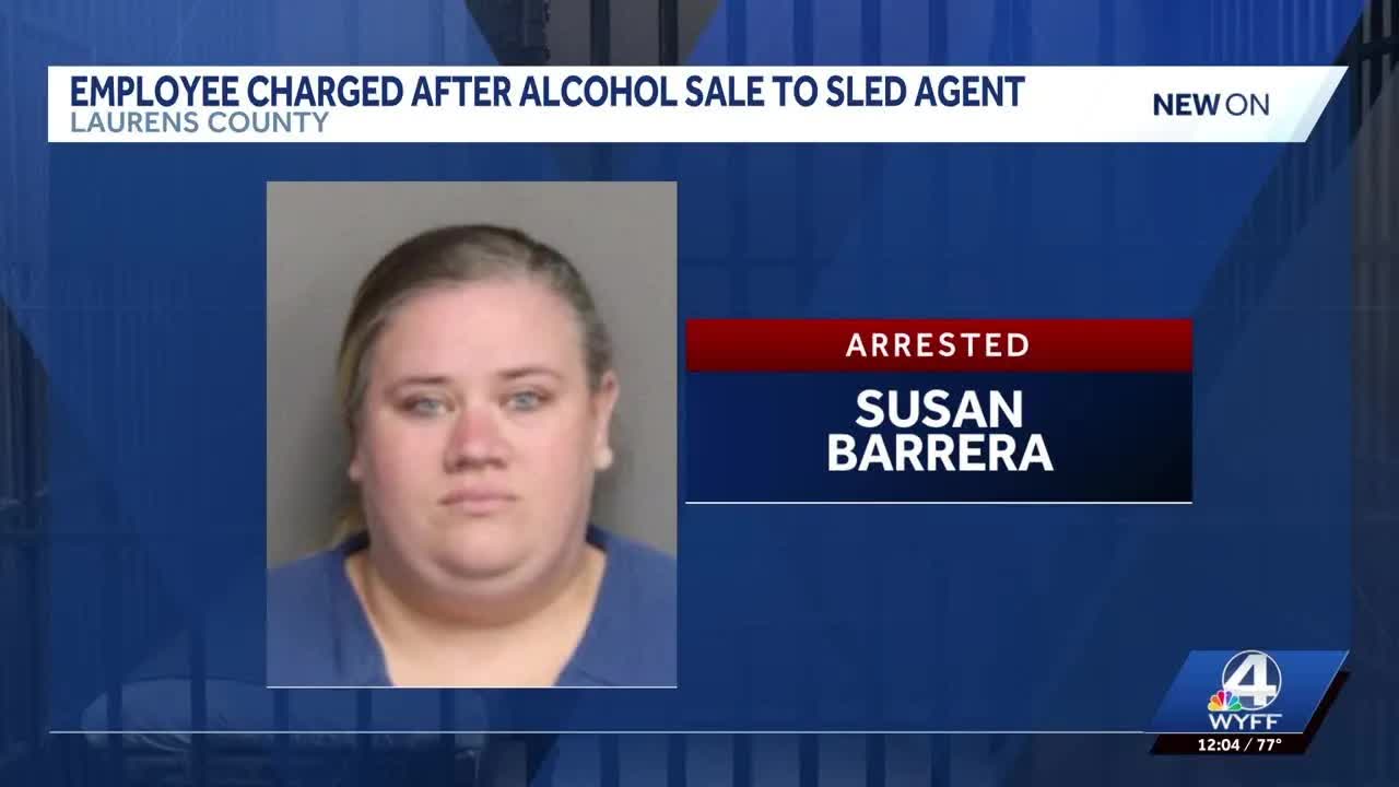 Laurens restaurant employee charged after alcohol sale to SLED agent