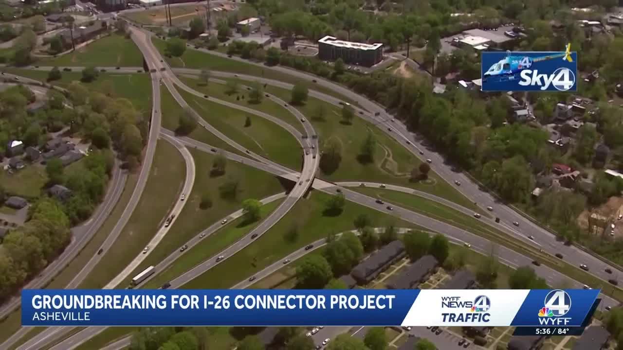 Construction begins on I-26 connector project in Asheville