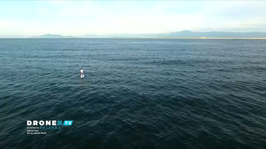 Stand-up-Paddling per Drohne