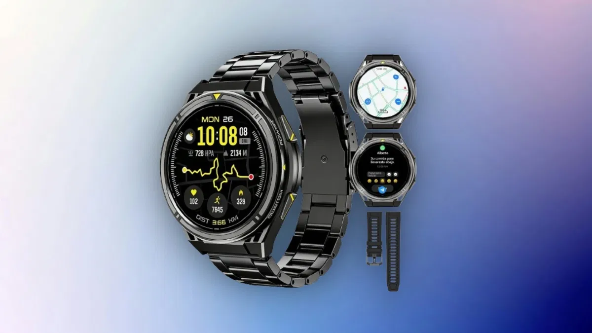 Smartwatch deportivo Cubot GT5 de alta resistencia IP69 para 50m bajo ...