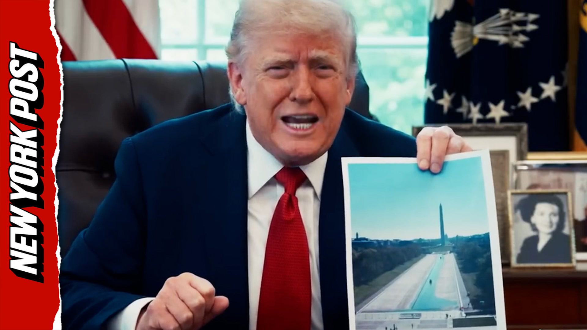 Trump announces plans to turn 'filthy' Lincoln Memorial Reflecting Pool ...