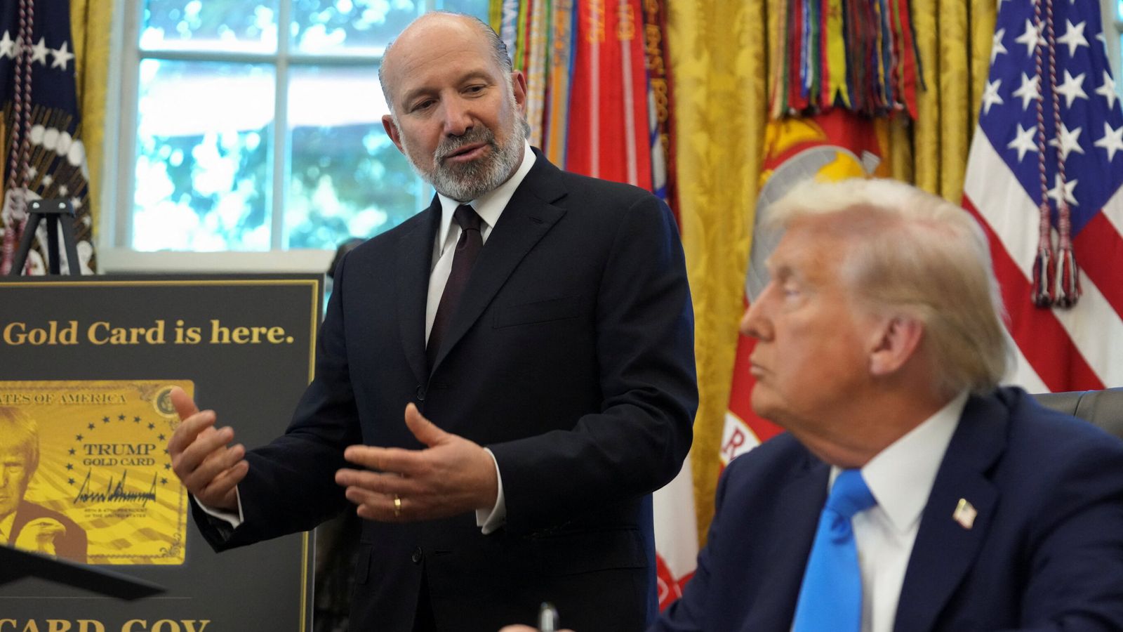 Only one application for Trump's $1m gold card approved since its launch