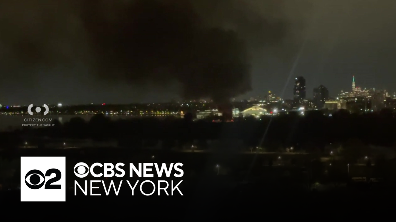 25 cars burned during fire in Brooklyn impound lot