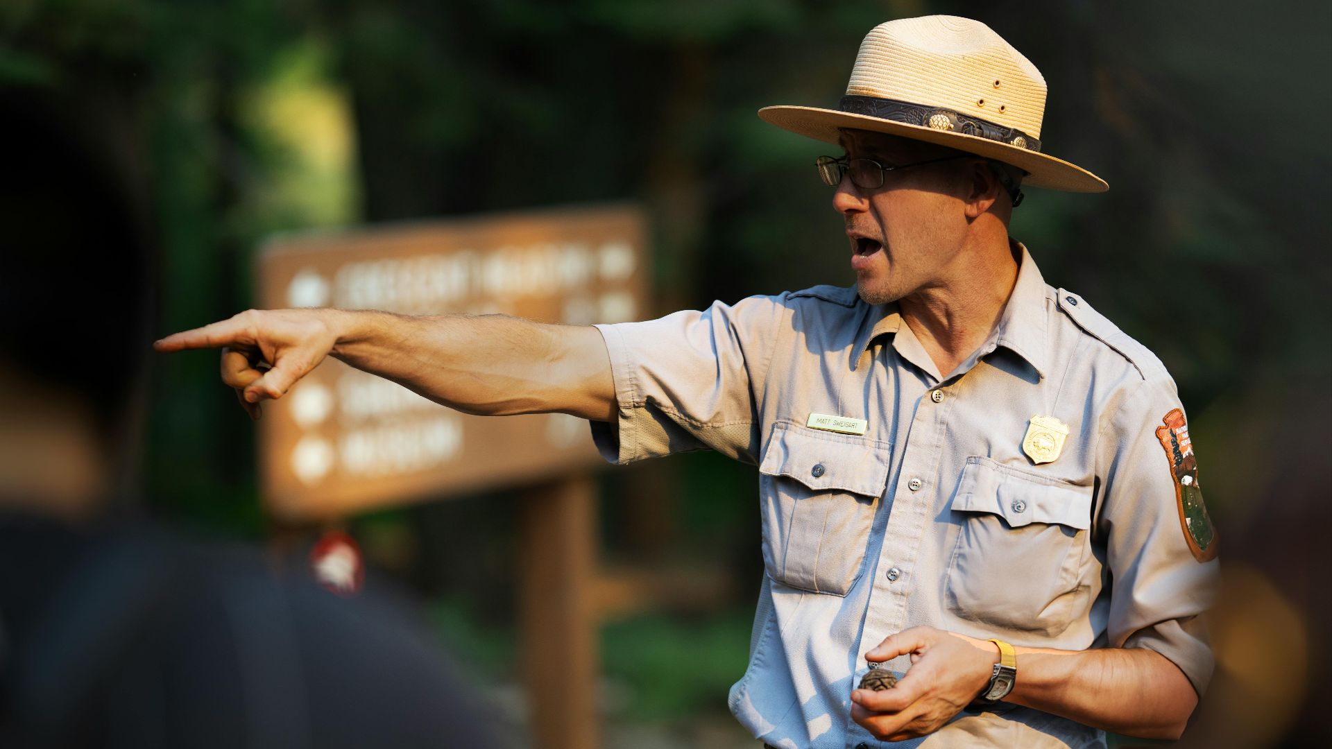 I paid for a day pass online for the state park, but when I got there ...