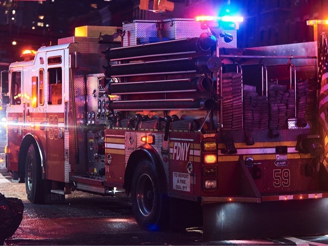 6 firefighters injured after battling 5-alarm fire at NYC church