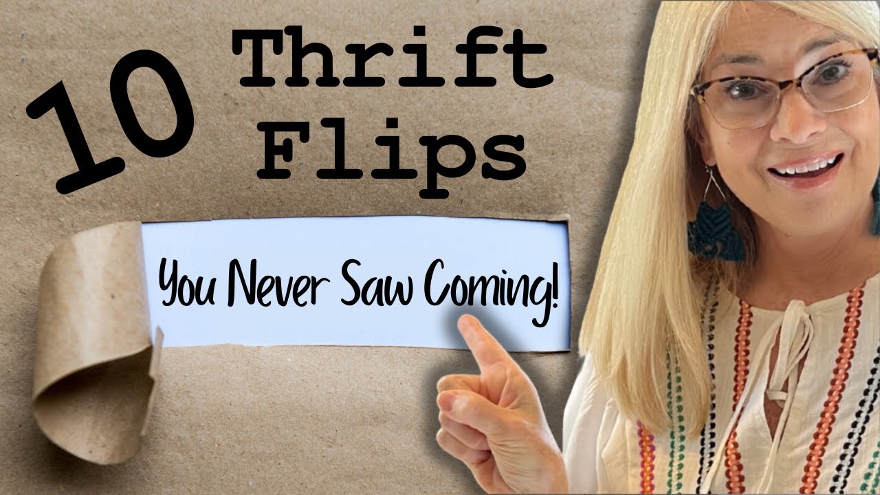 I turned thrift finds into stunning decor!