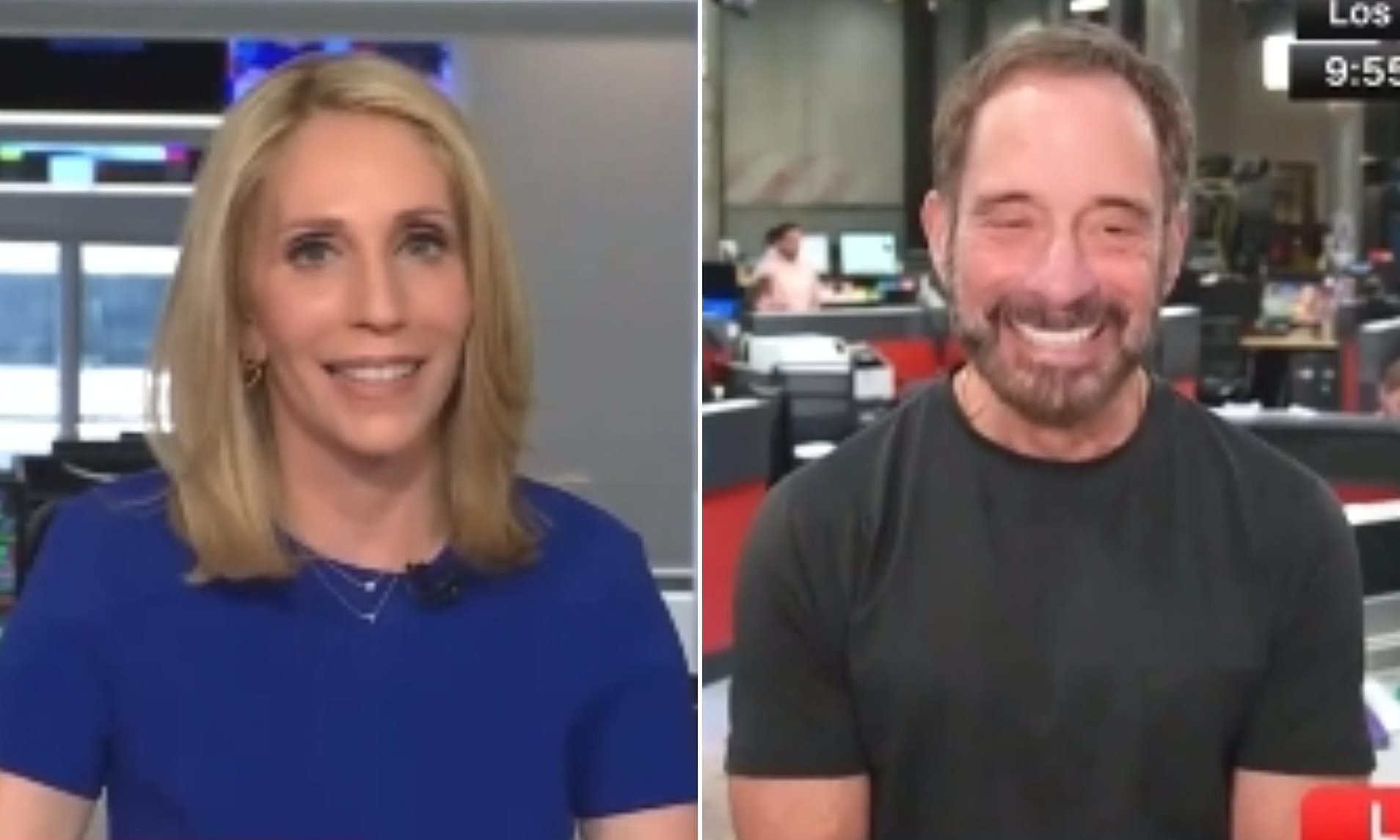 CNN star left speechless after guest reveals her secret admirer live on air