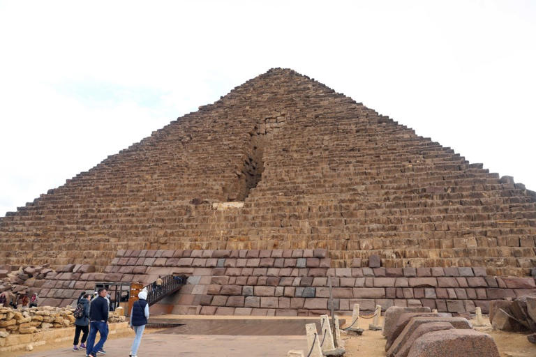 Archaeologists discover secret chambers in one of Egypt's pyramids of Giza
