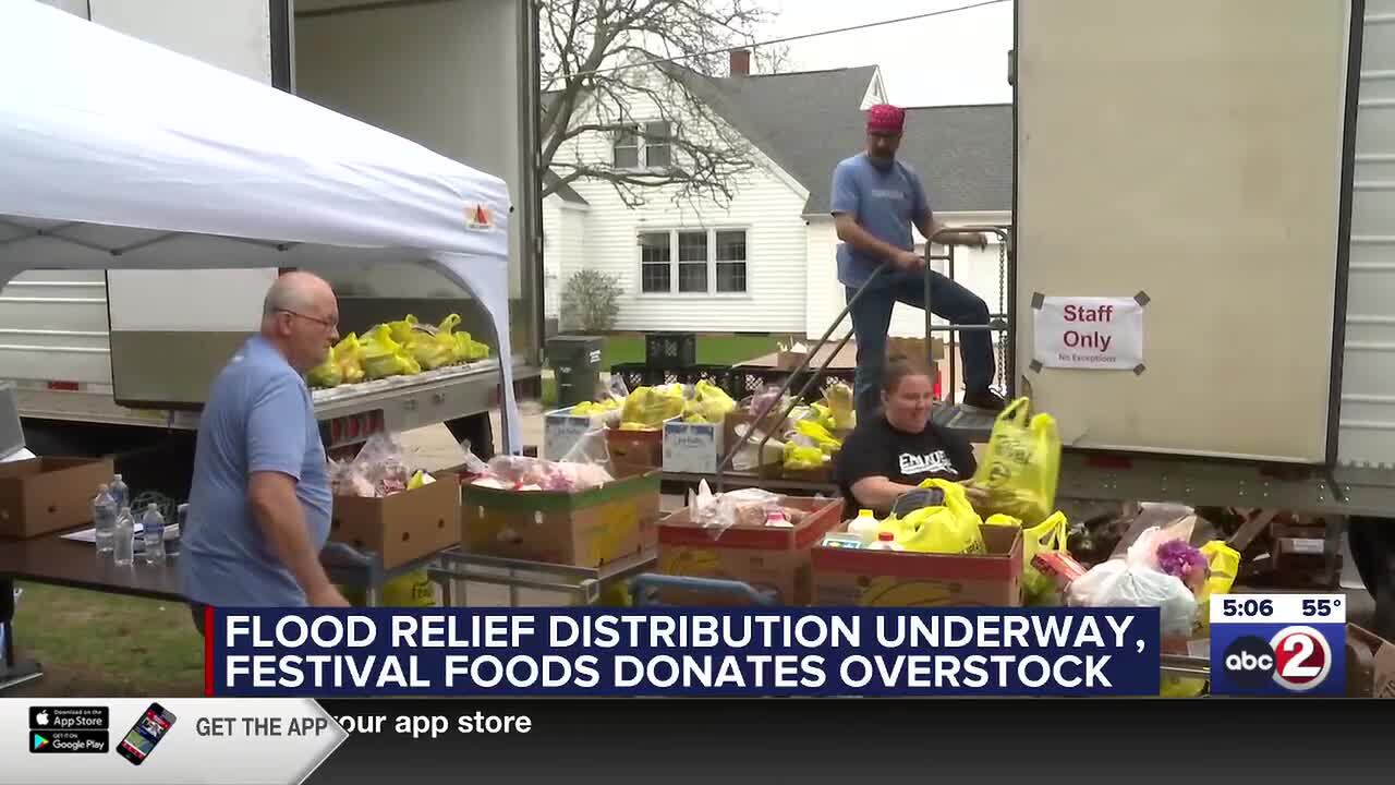 New London Festival Foods distributes food overstock to the community
