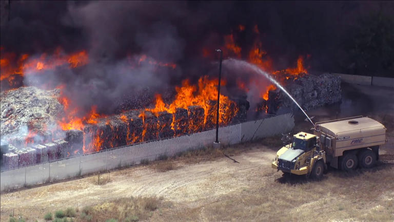Landfill fire in Surprise contained after burning for over 48 hours