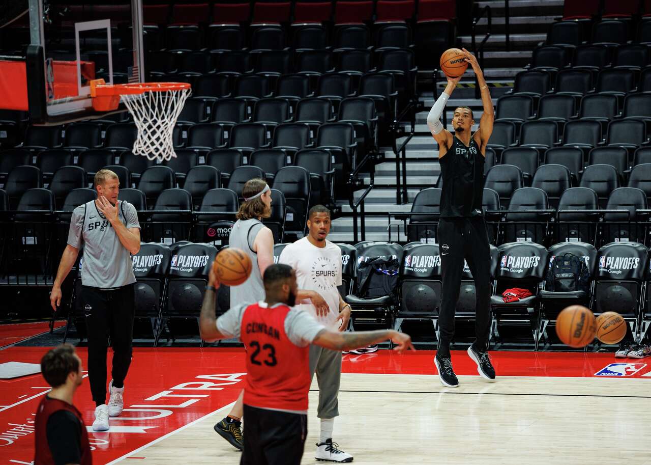 Spurs star Victor Wembanyama increases activity in advance of Friday ...