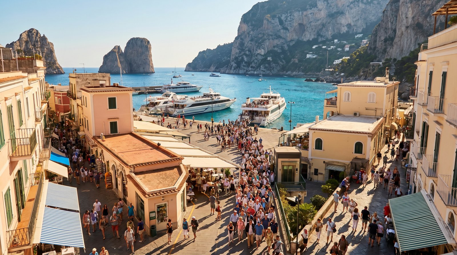 Capri cracks down on intrusive street soliciting with fines up to 500 euros