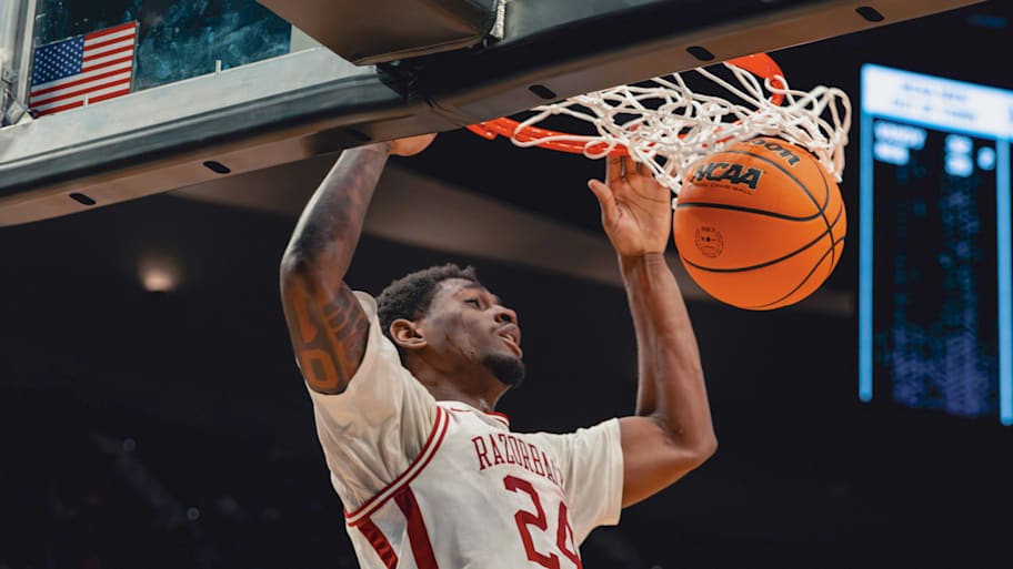 Razorbacks' Richmond turns heads on opening day of NBA combine