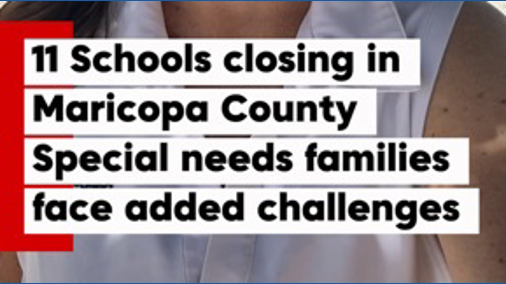 Special needs families hit hard by school closures