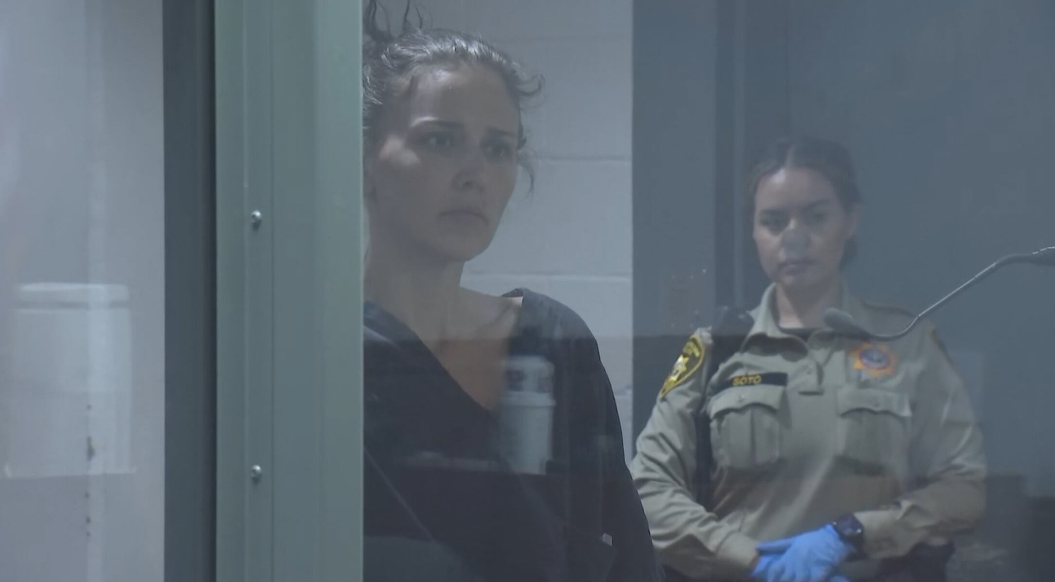 Woman accused of hitting officer, paramedic with car appears in court