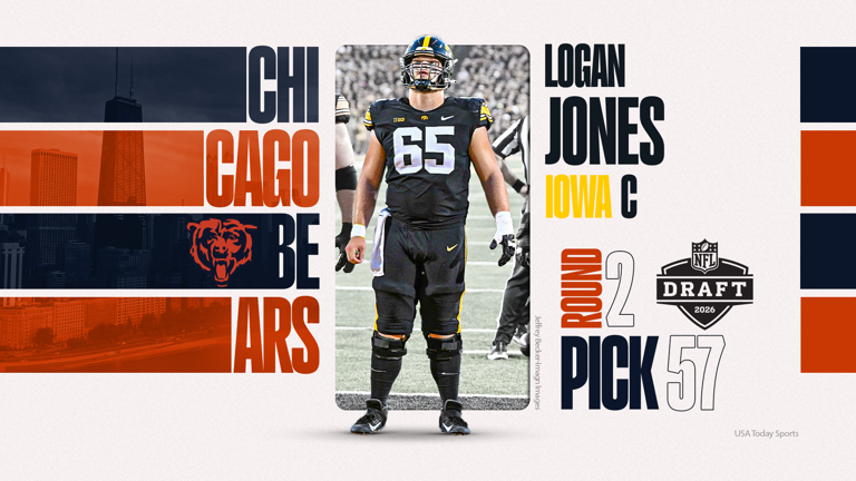 How NFL experts graded the Bears' selection of Logan Jones