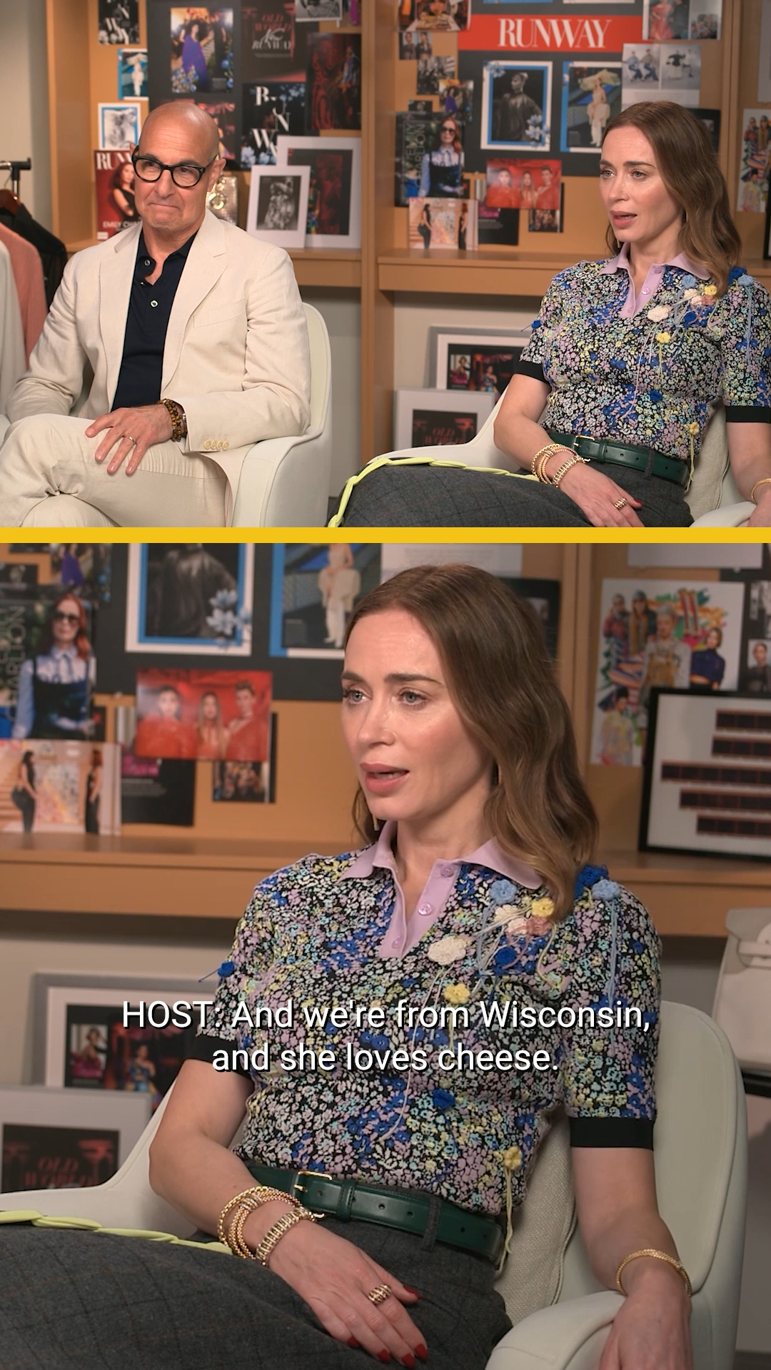 Cheese is a love language. #TheDevilWearsPrada2 @hillarybautch