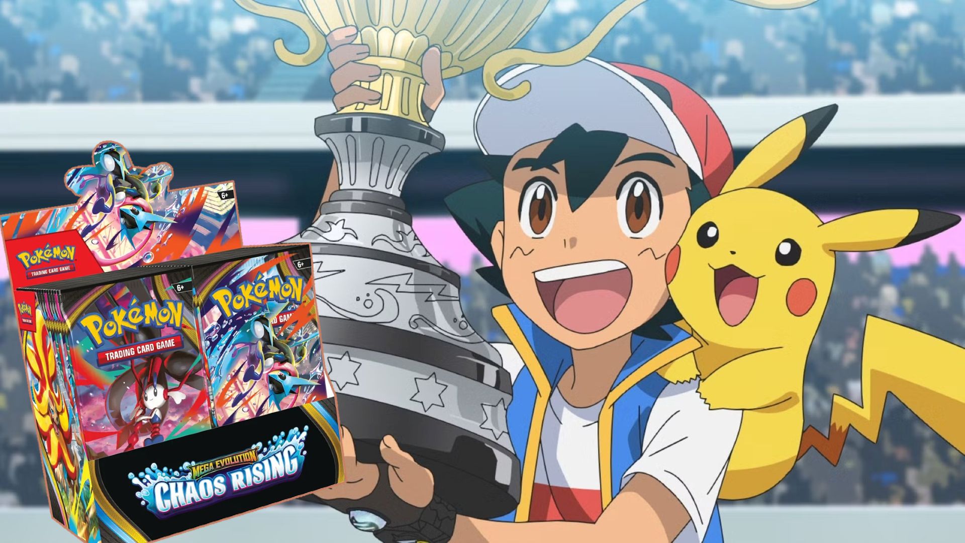 Pokémon TCG chaos rising rewards playing like Ash Ketchum