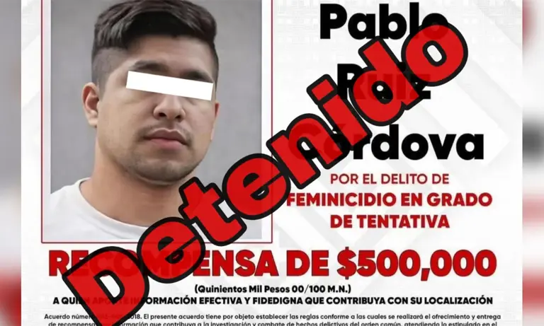 Detienen en Chiapas a Pablo por atacar a su pareja con un machete