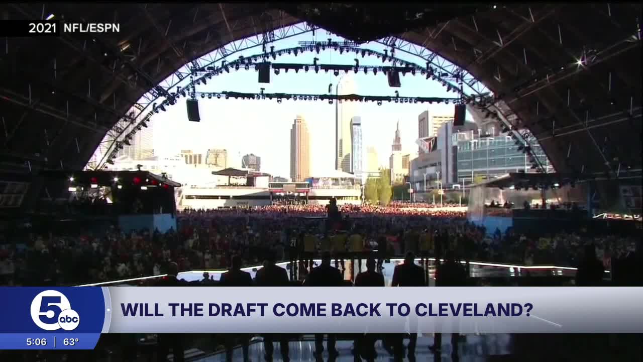 Cleveland wants another shot at hosting the NFL draft