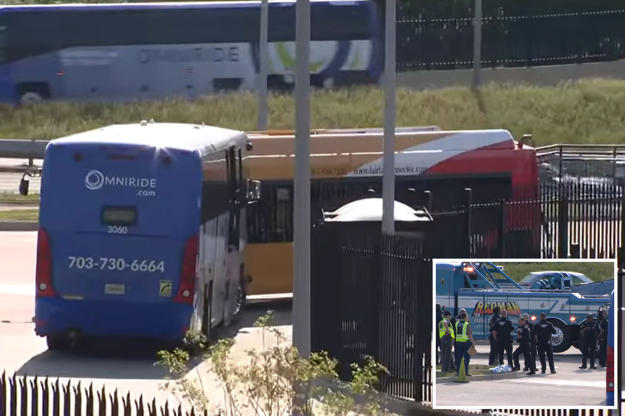 Buses crash head-on outside Pentagon, injuring 23 — including 10 ...