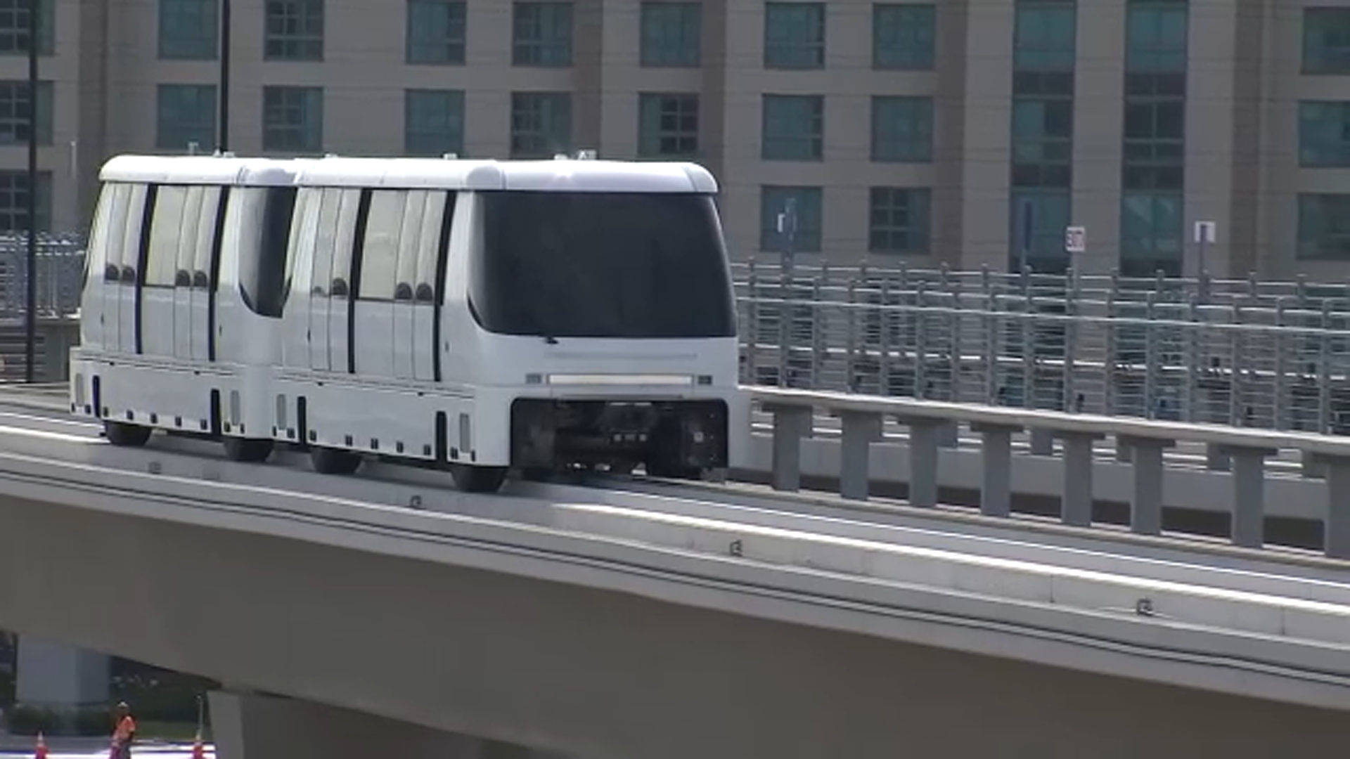 Testing begins for the long-awaited automated people mover at LAX