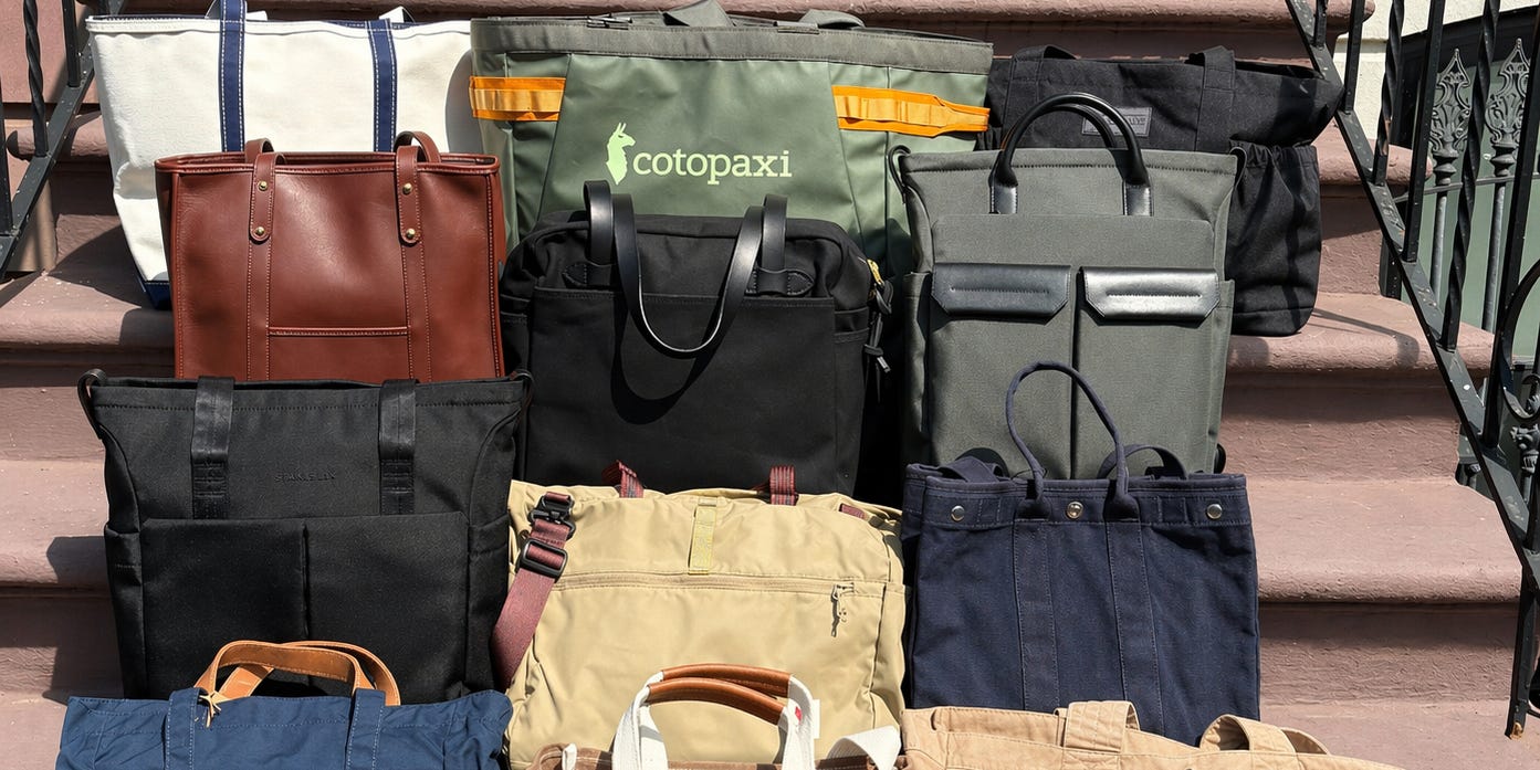 The best tote bags for men