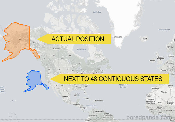 30 real world maps that show the true size of countries
