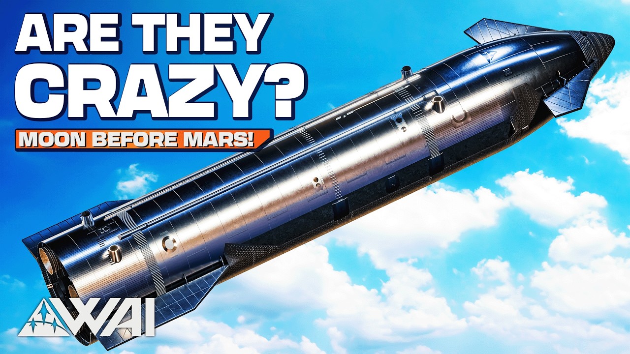 SpaceX reveals largest change in Starship history! Is Mars canceled?