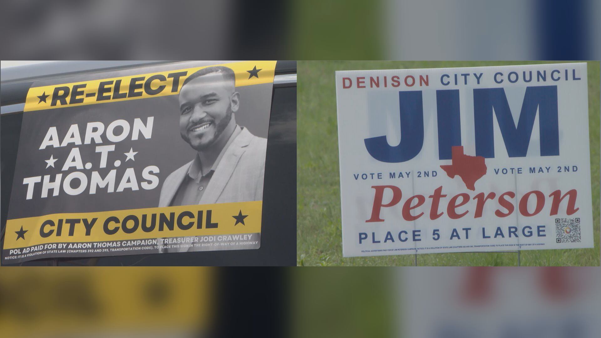 Two candidates compete for Denison Place 5 council seat