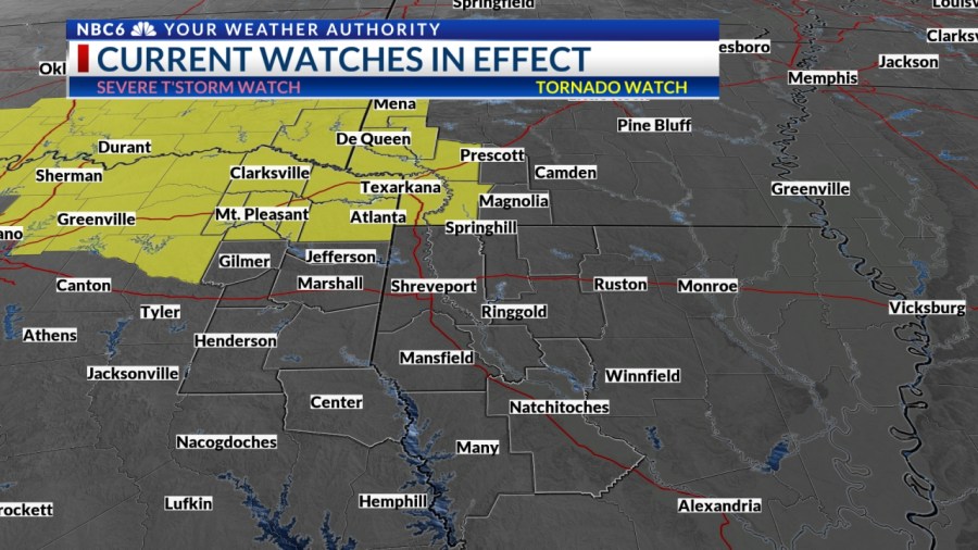 Tornado Watch in effect: Possible impacts from expected storms