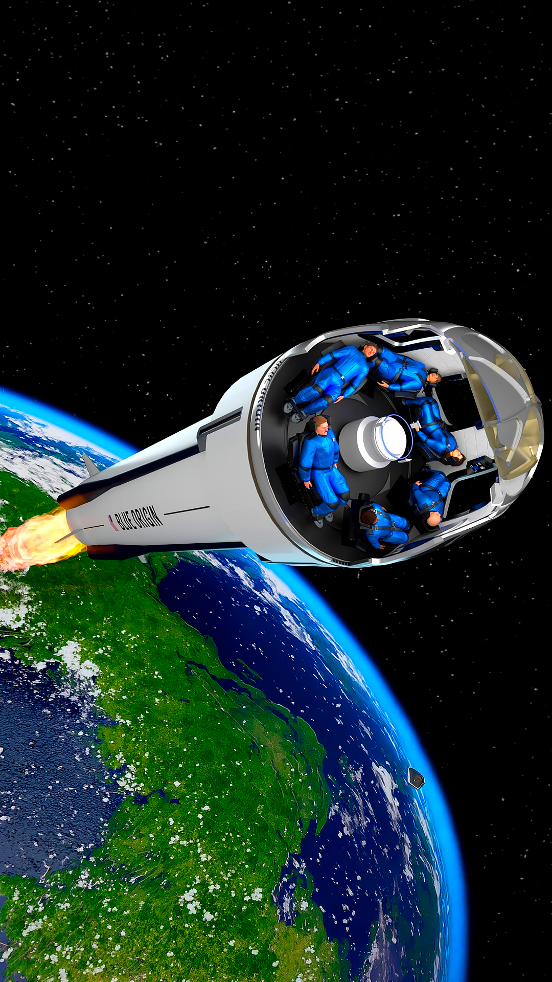 New Shepard rocket: Space and back in 10 minutes