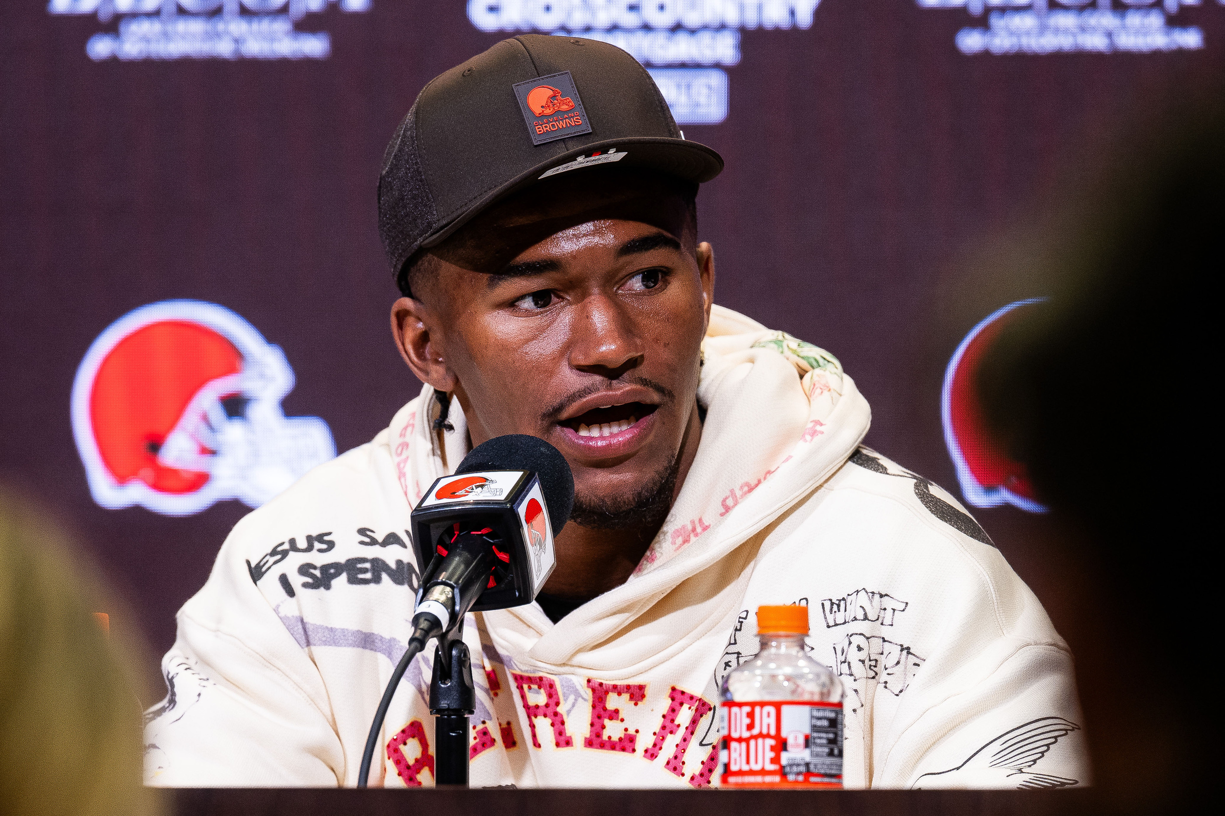 KC Concepcion explains why he's excited to play with Browns' Shedeur ...