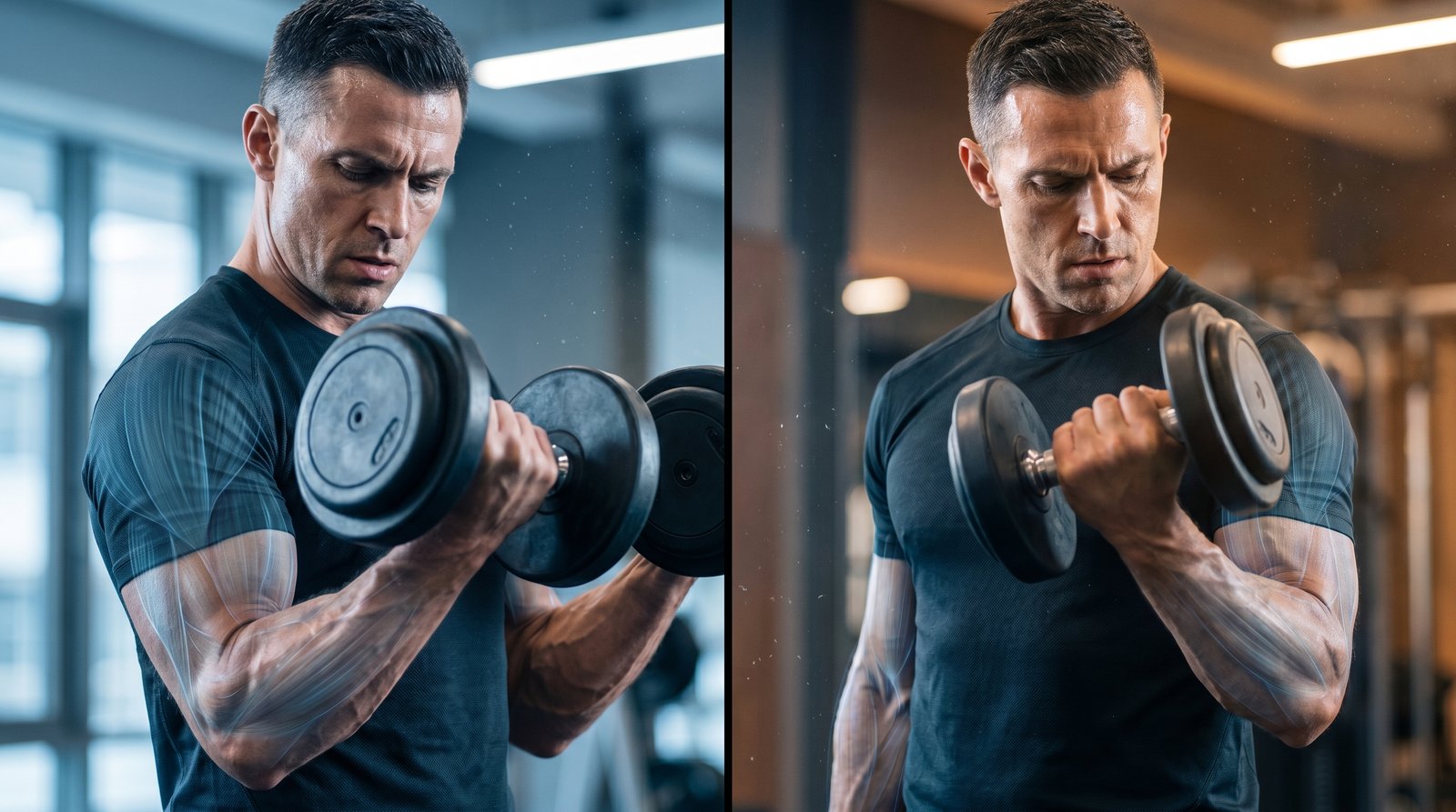Light weights build muscle as effectively as heavy ones when lifters ...