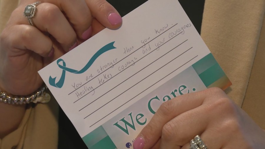 'We Care' bags comfort crime victims at Albany Med
