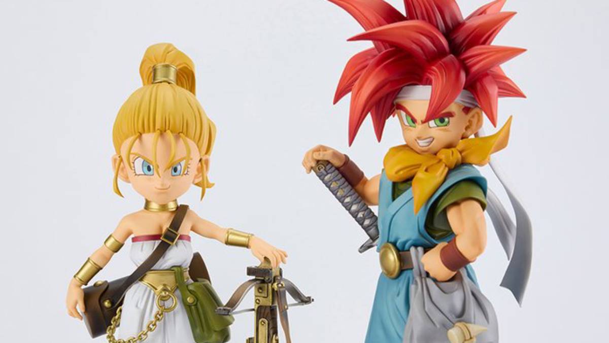 Chrono Trigger Chrono and Marle form-ism figures set for September
