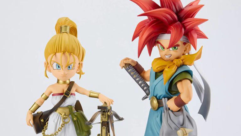 Chrono Trigger Chrono and Marle form-ism figures set for September