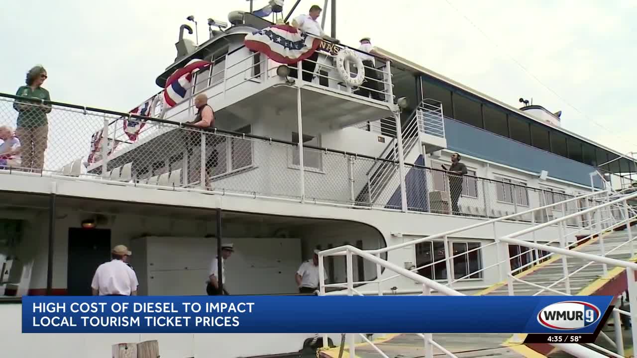 MS Mount Washington adding ticket surcharge to offset rising fuel costs