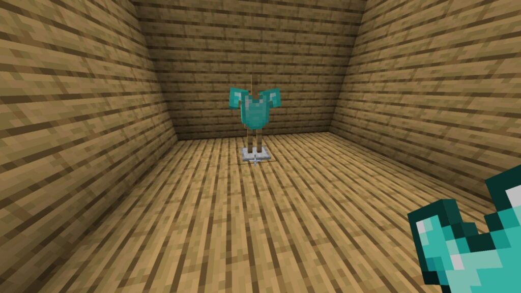 How to make an armor stand in Minecraft
