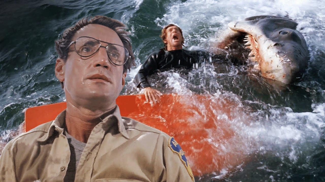 The shark goes on a rampage (full scene) Jaws 4K HDR