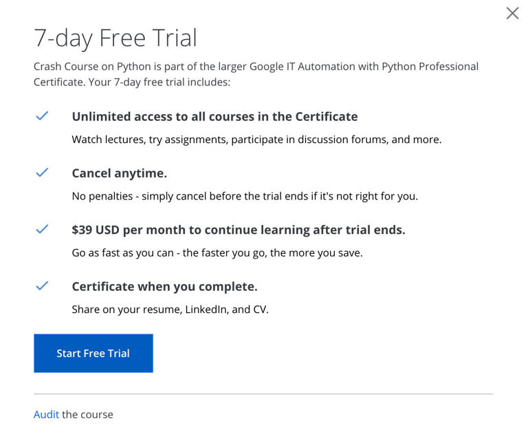 This is the free Google online course in Python programming I wish I ...