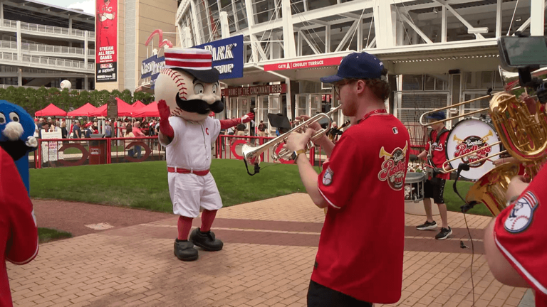 Pep band Rockin' Redlegs brings high-energy performances to Reds games