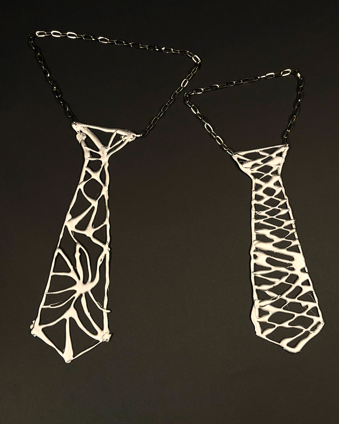 Glue-crafted tie that turns heads👔