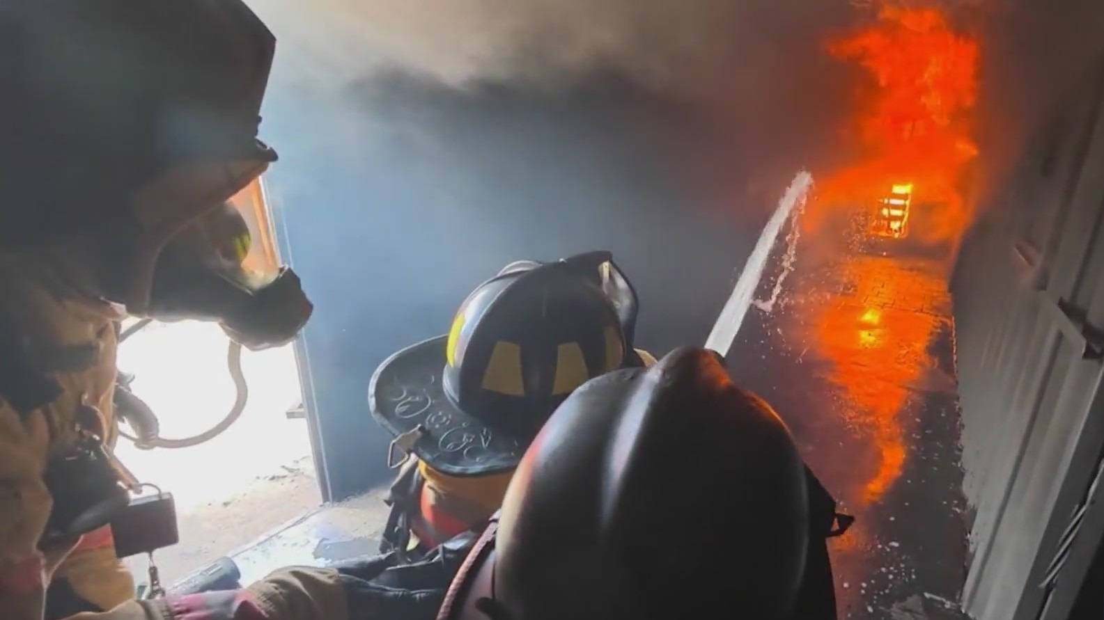 Sac Metro Fire Department carries out district-wide live fire training