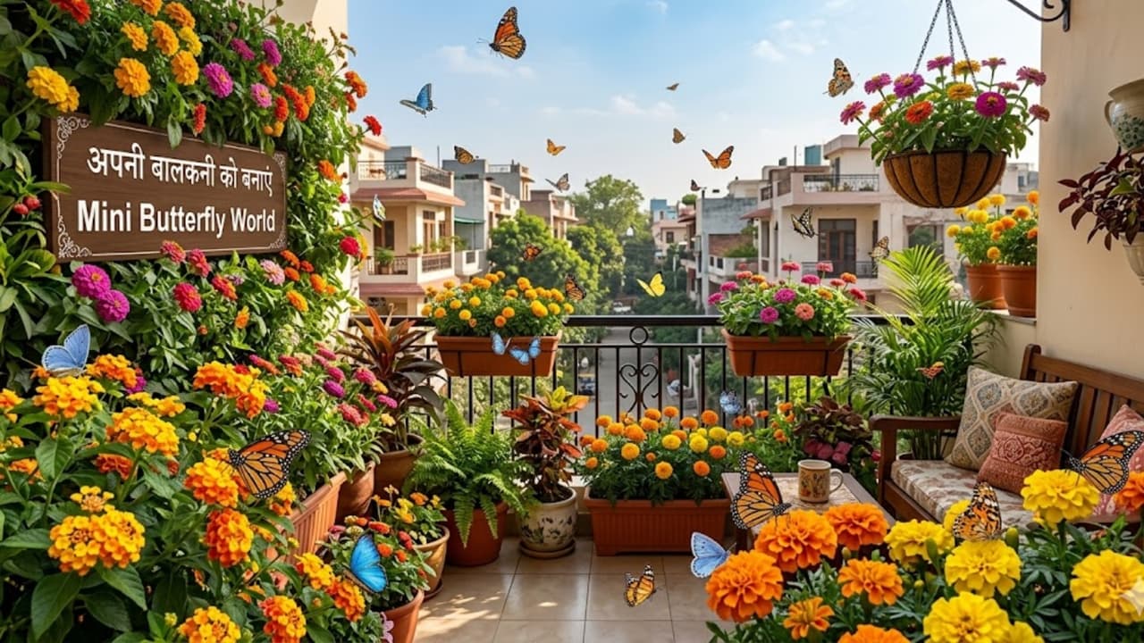 Butterfly garden tips: Best plants to attract butterflies to your balcony
